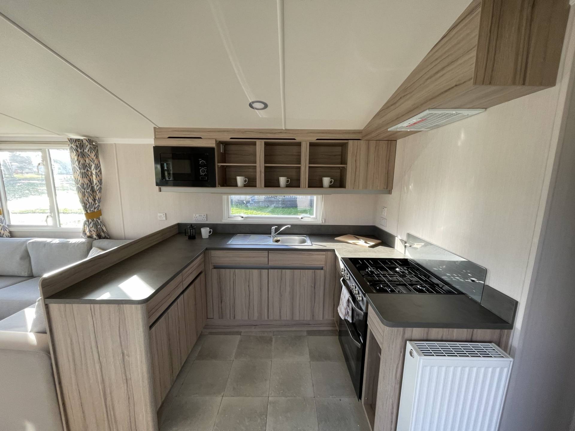 Static Caravan Swift Ardennes located at Caldecott Hall